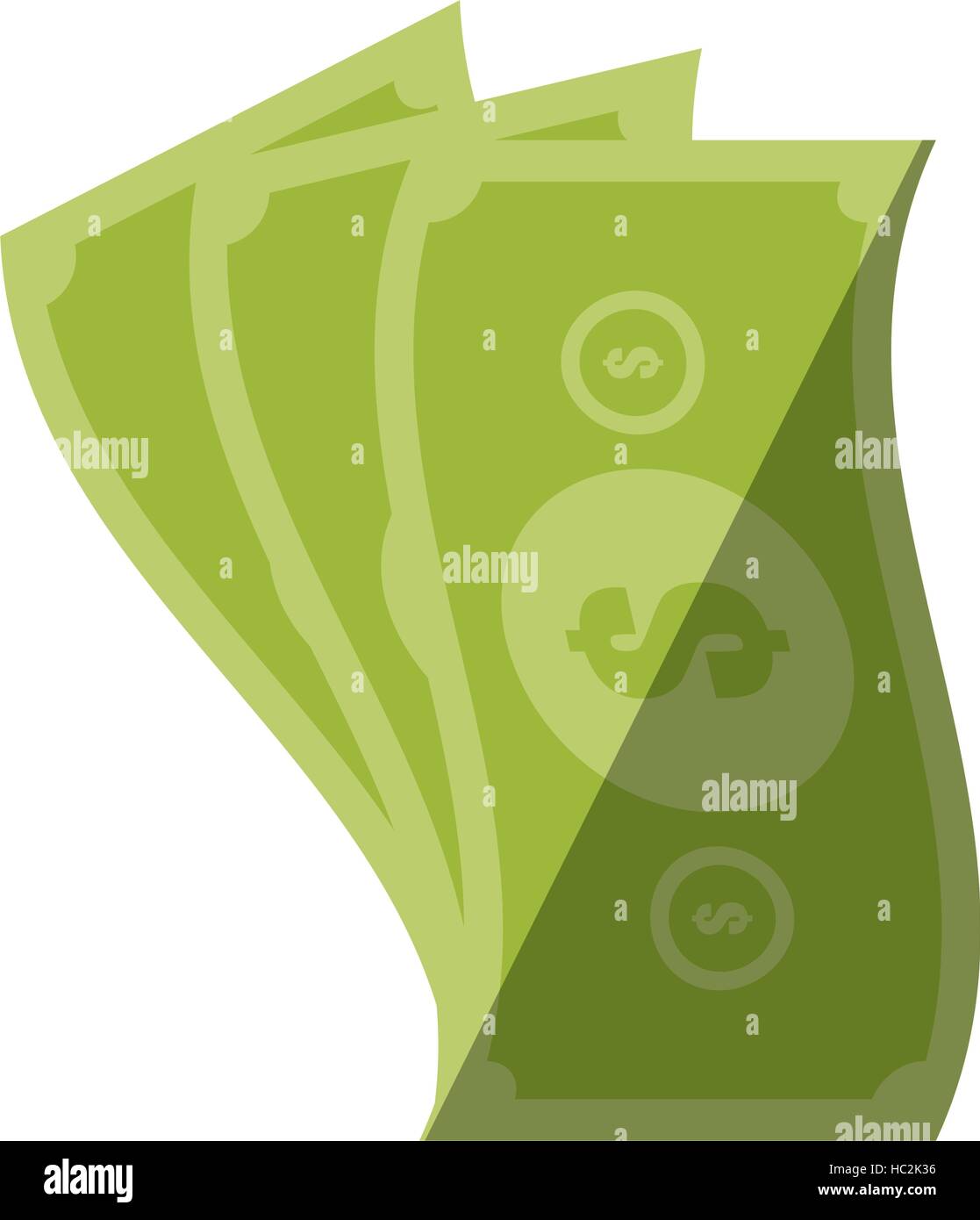 Negative money dollar bill cash Stock Vector Images - Alamy