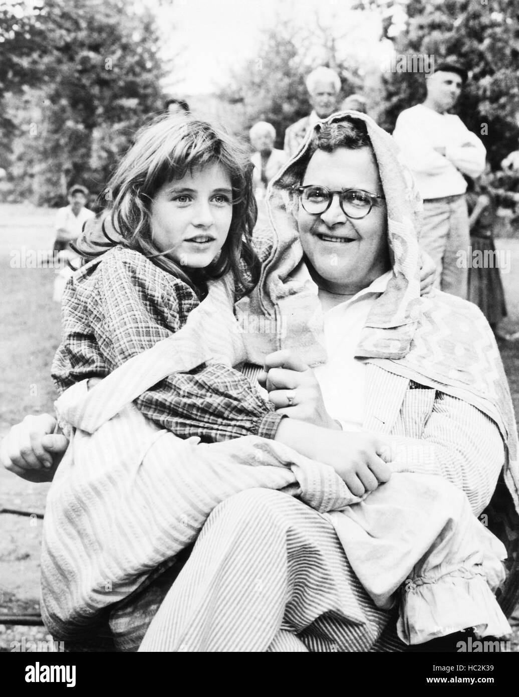 THE MIRACLE WORKER, from left, Patty Duke, producer Fred Coe 1962 Stock ...