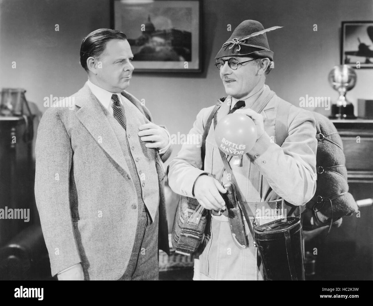 MIND YOUR OWN BUSINESS, from left: Gene Lockhart, Charles Ruggles, 1936 ...
