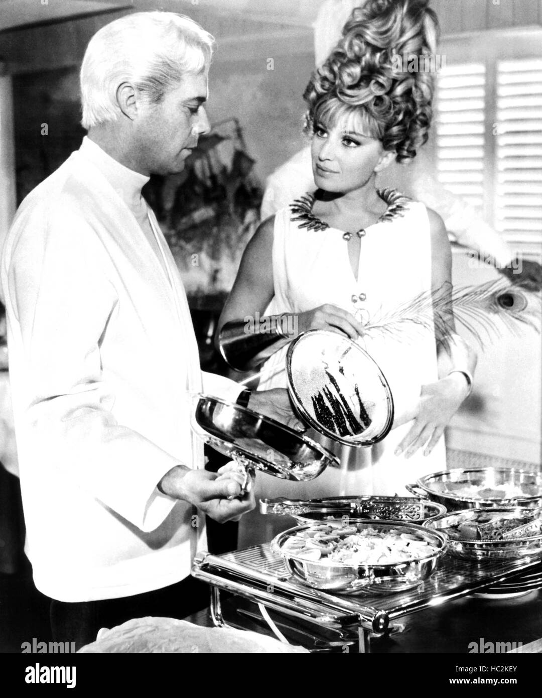 MODESTY BLAISE, from left, Dirk Bogarde, Monica Vitti, 1966, TM ...