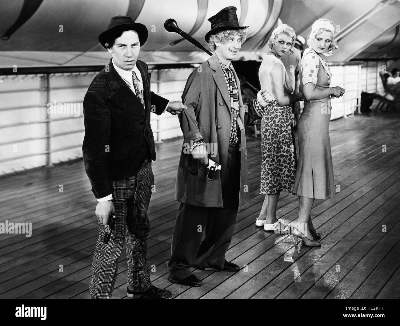 MONKEY BUSINESS, from left: Chico Marx, Harpo Marx, 1931 Stock Photo ...