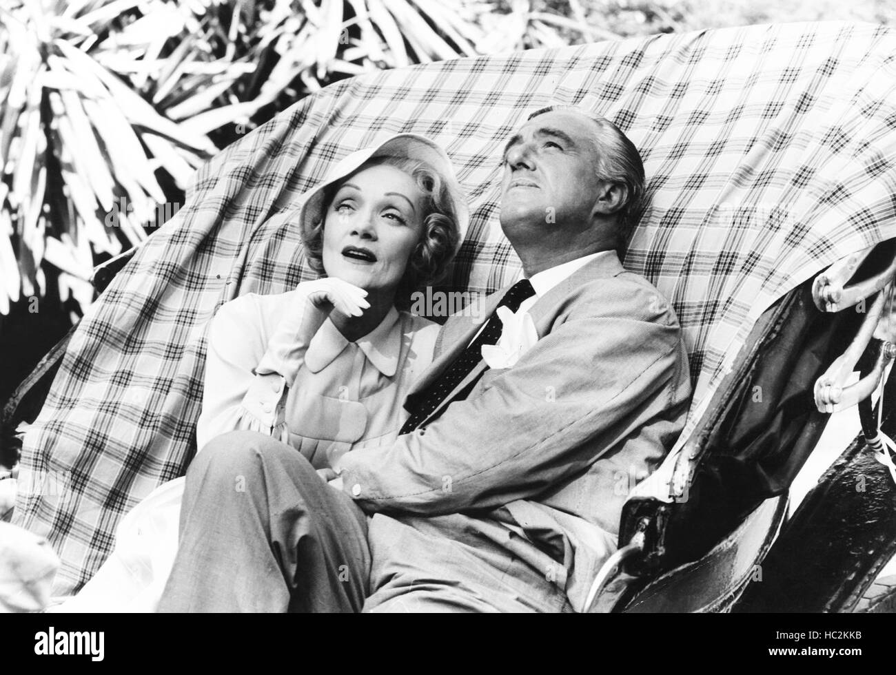 THE MONTE CARLO STORY, from left, Marlene Dietrich, Vittorio De Sica ...
