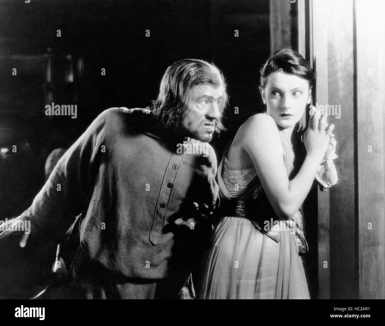 MOCKERY, from left, Lon Chaney, Sr., Barbara Bedford, 1927 Stock Photo ...