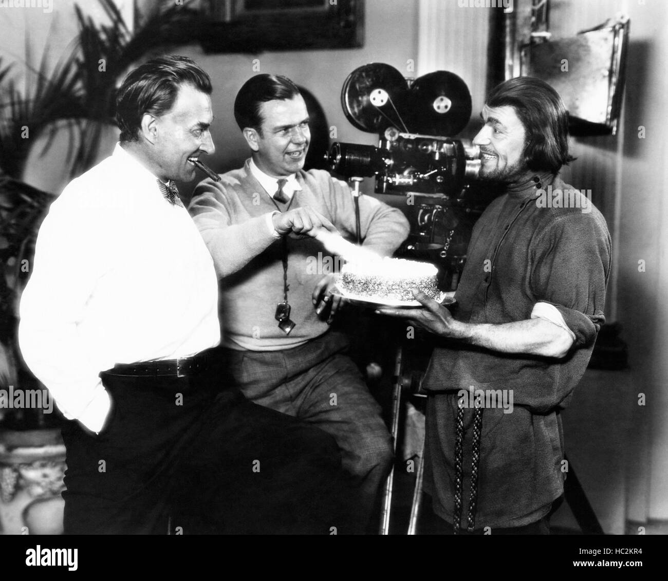 MOCKERY, from left, director Benjamin Christensen, cinematographer ...