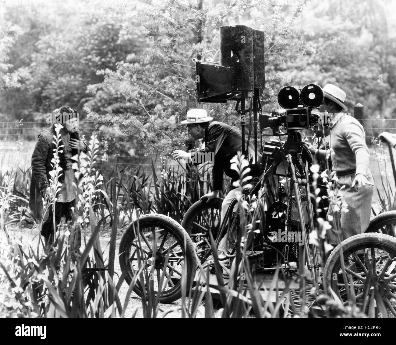 MOCKERY, from left, Lon Chaney, Sr., director Benjamin Christensen ...