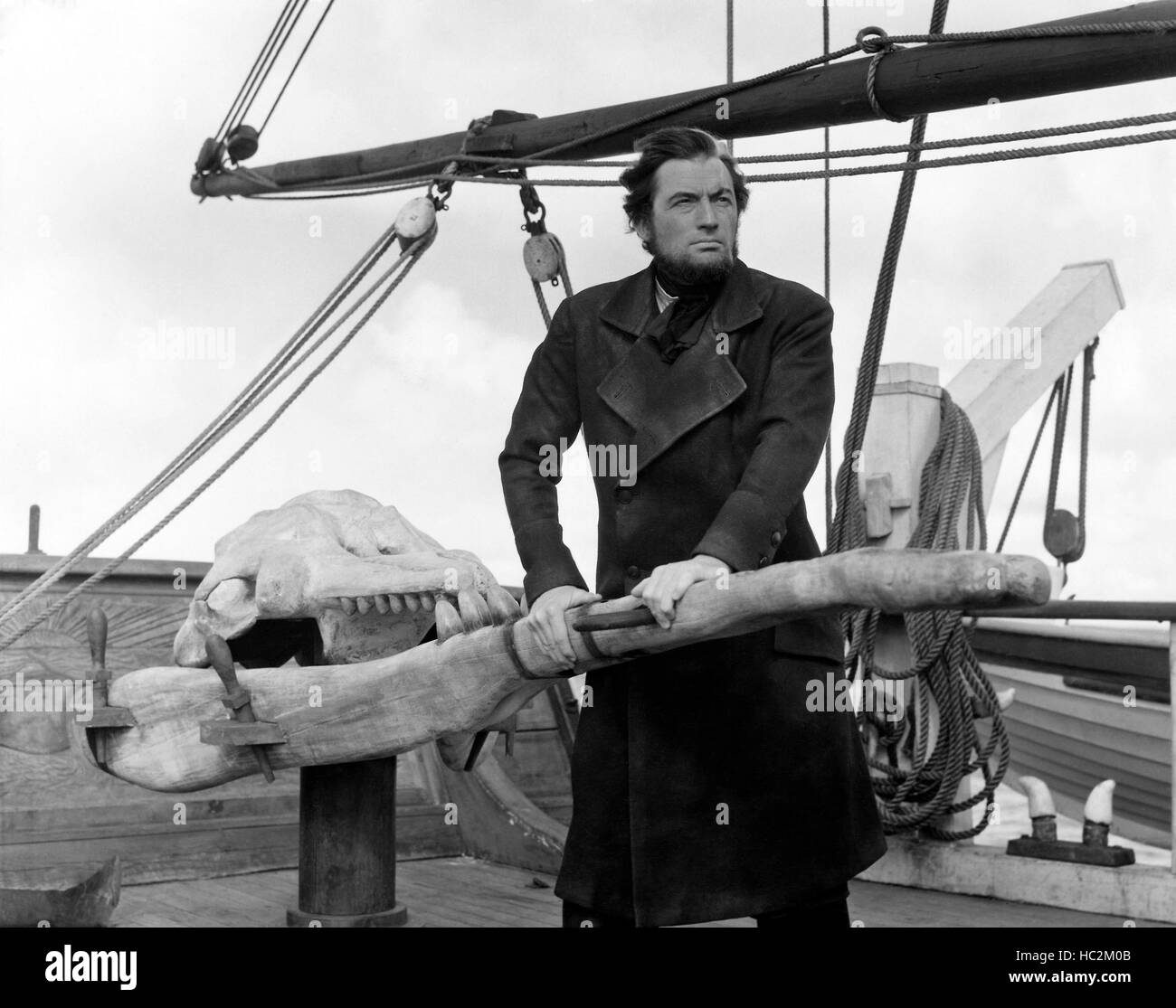 MOBY DICK, Gregory Peck, 1956 Stock Photo - Alamy