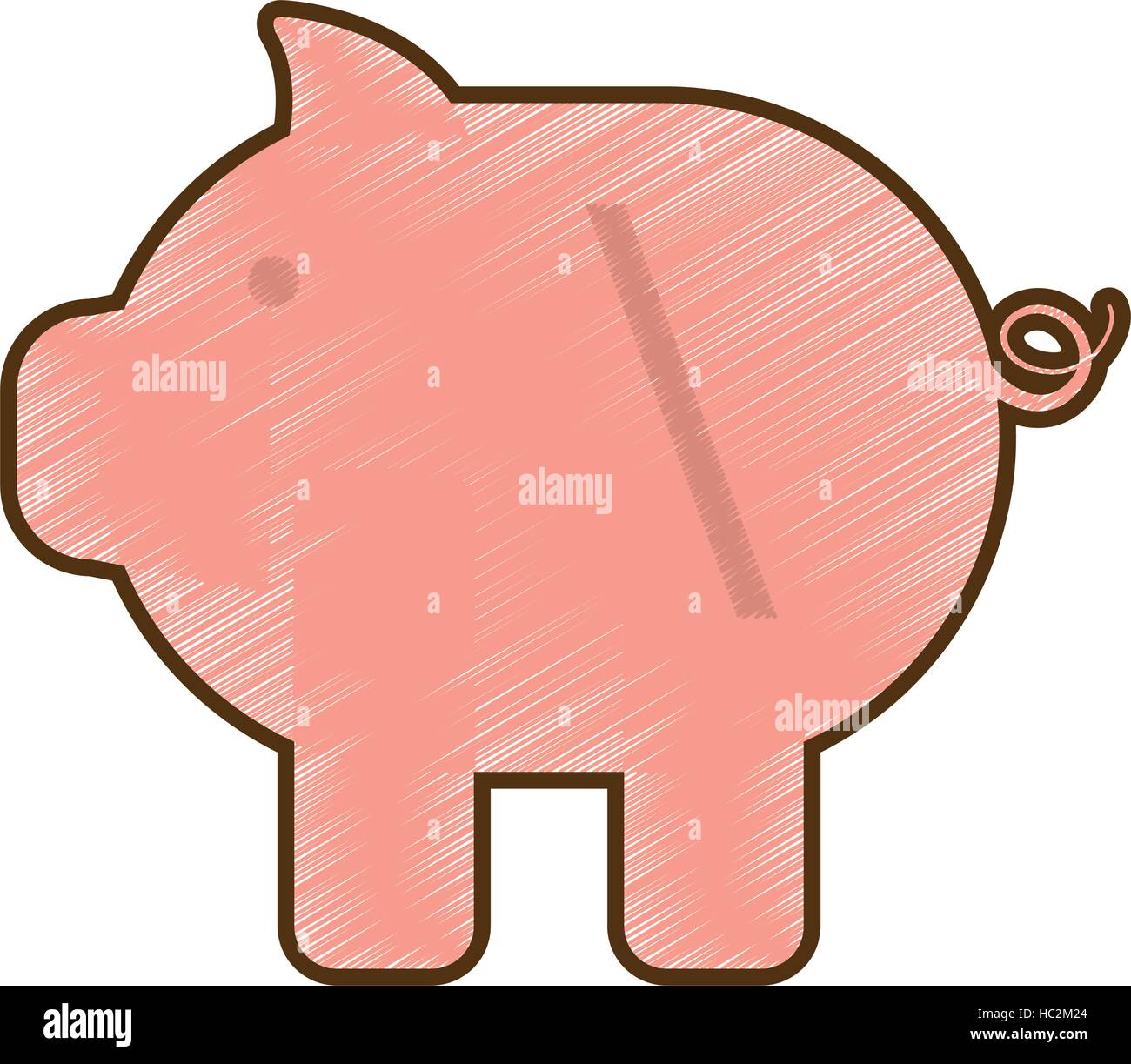 drawing pink piggy money cash Stock Vector Image & Art - Alamy