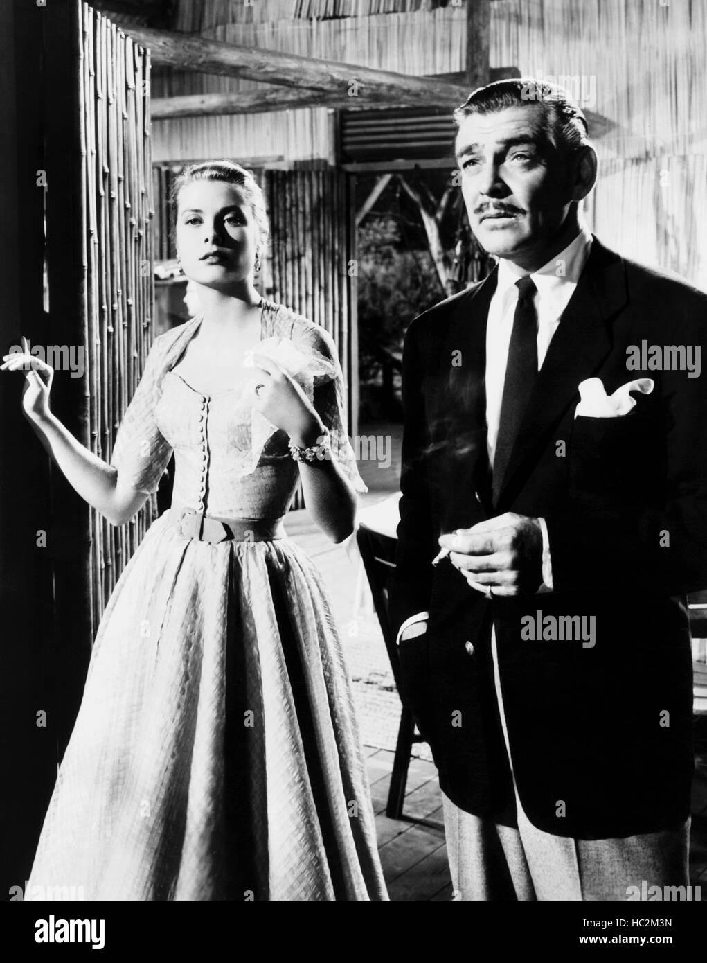 MOGAMBO, from left, Grace Kelly, Clark Gable, 1953 Stock Photo - Alamy