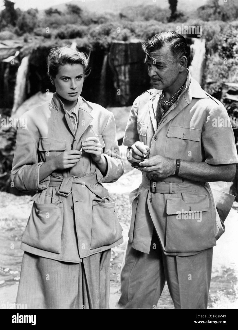 MOGAMBO, Clark Gable, Grace Kelly, 1953 Stock Photo - Alamy