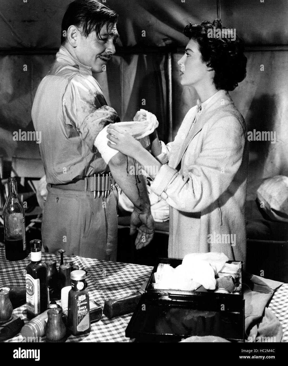MOGAMBO, Clark Gable, Ava Gardner, 1953 Stock Photo - Alamy