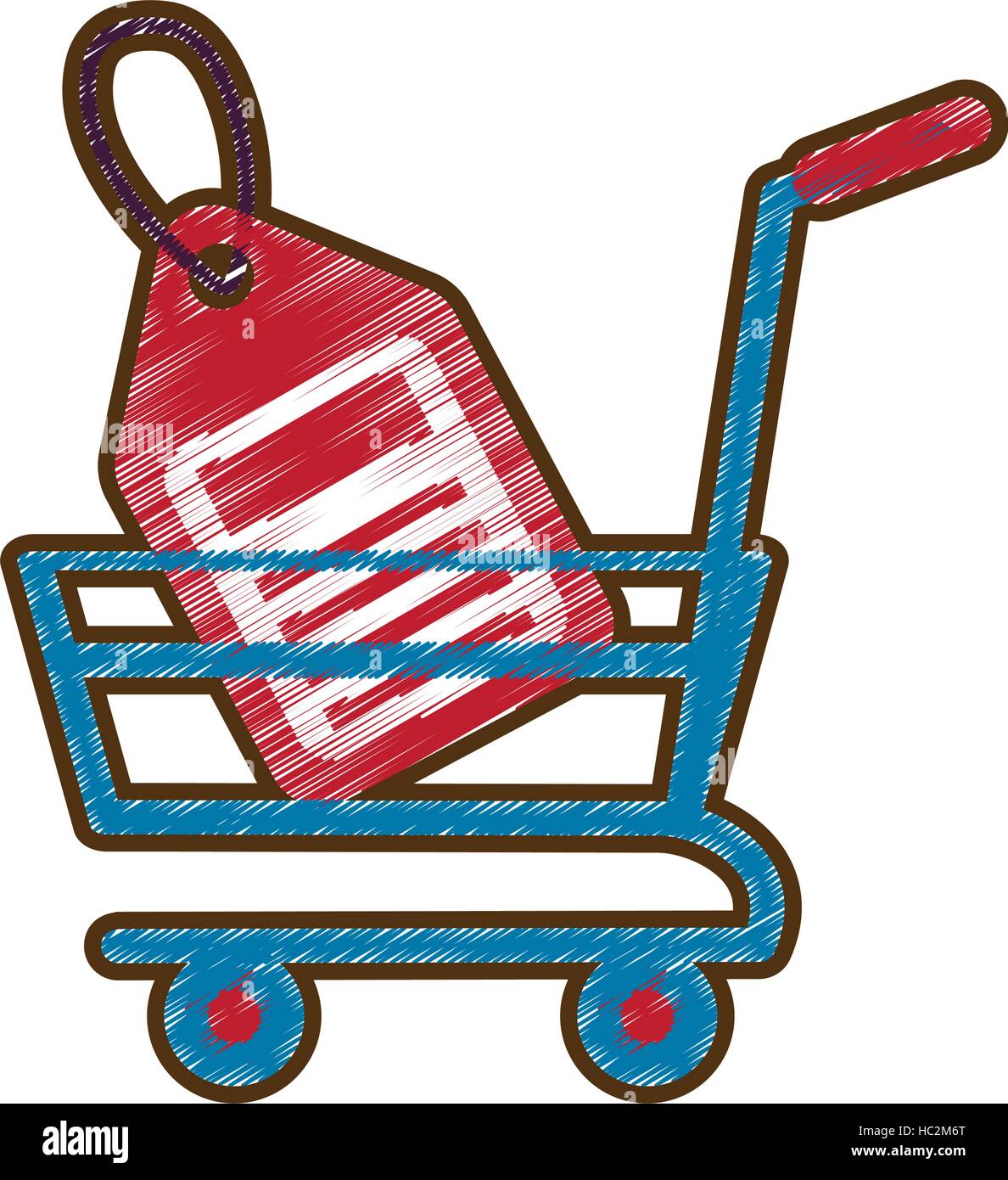 Cart Drawing High Resolution Stock Photography and Images - Alamy