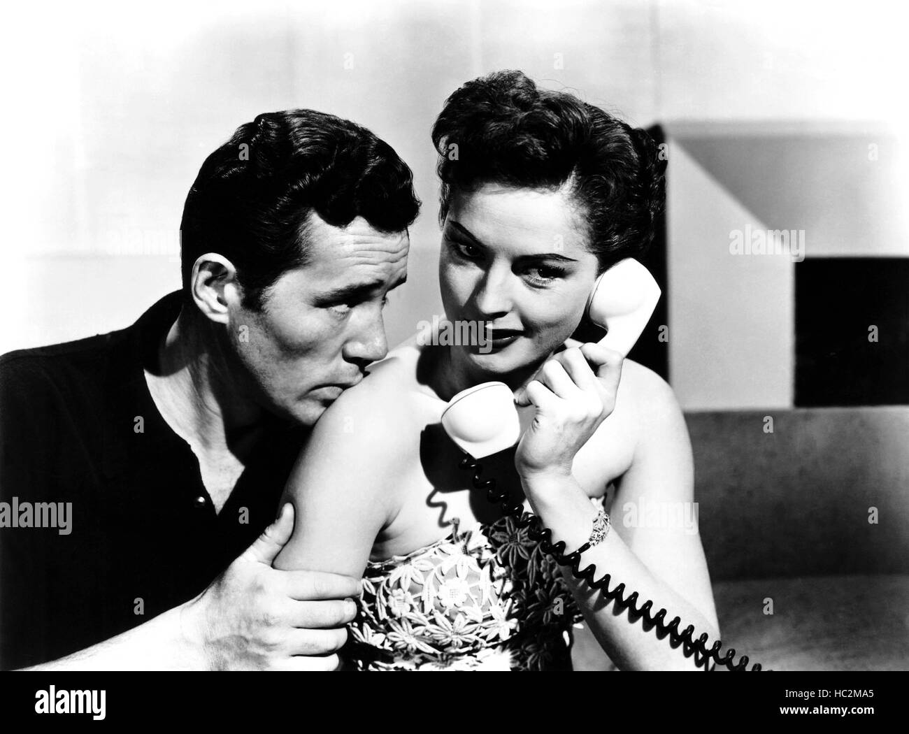 MODELS INC., from left, Howard Duff, Coleen Gray, 1952 Stock Photo - Alamy