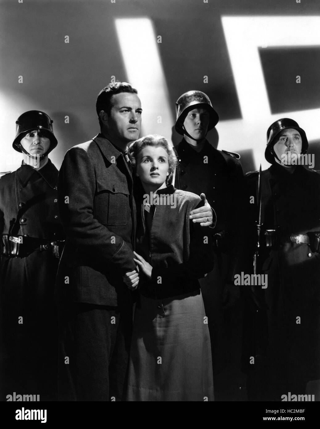 THE MOON IS DOWN, William Post, Jr., Dorris Bowden, 1943, TM and ...