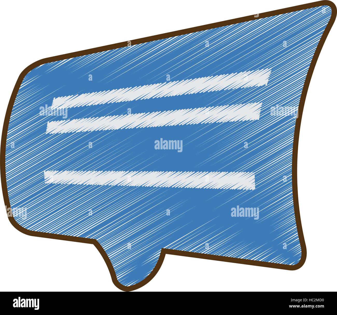 drawing blue bubble speech dialogue talk Stock Vector Image & Art - Alamy