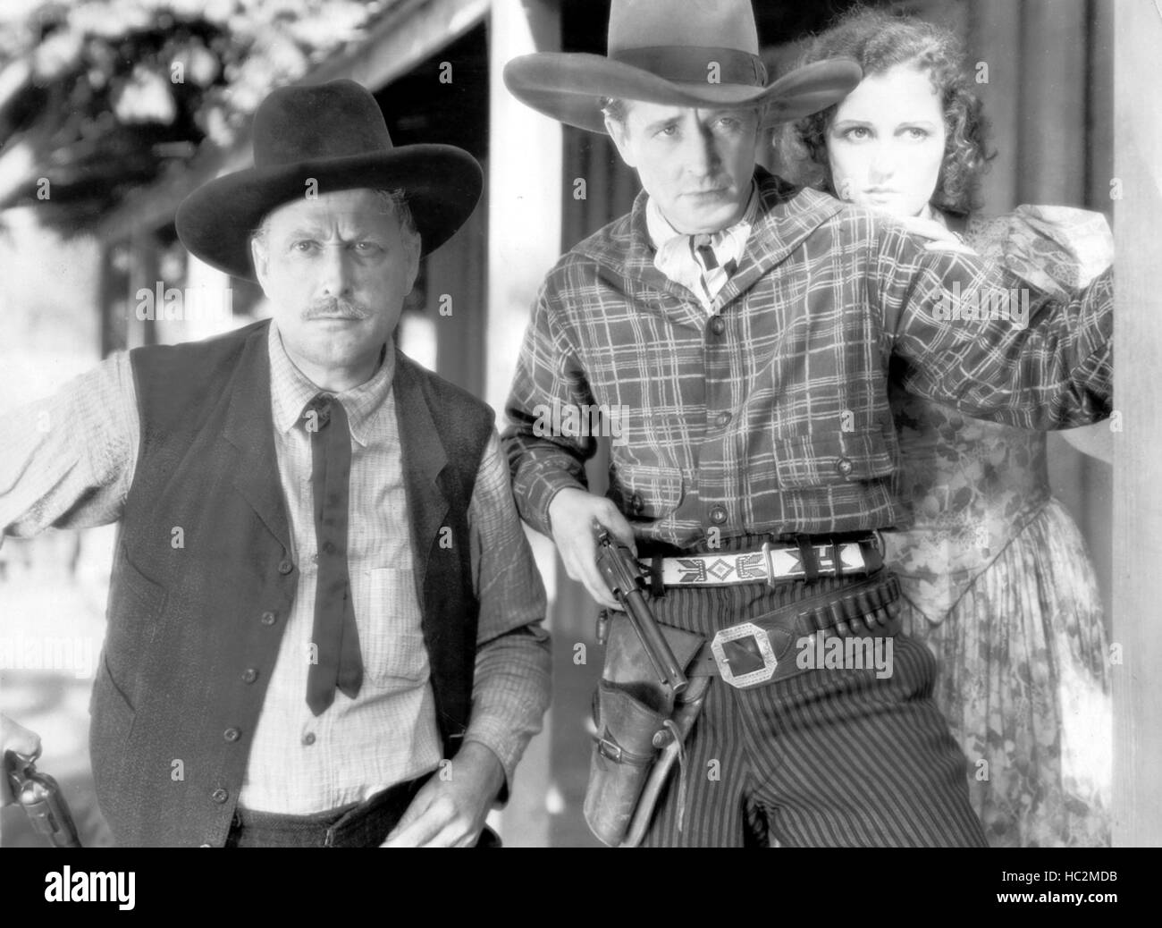 THE MONTANA KID, Gordon De Main, Bill Cody, Doris Hill, 1931 Stock ...