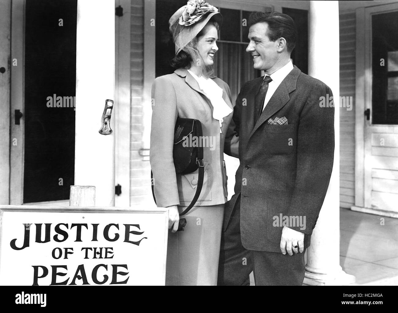 MONEY MADNESS, from left: Frances Rafferty, Hugh Beaumont, 1948 Stock ...