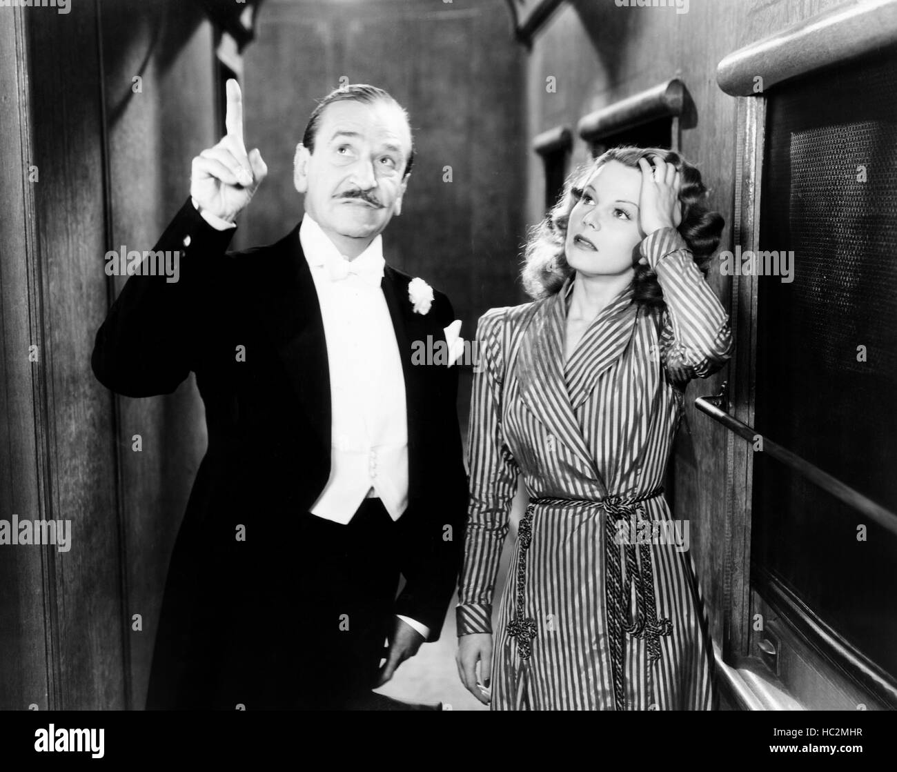 MOONLIGHT MASQUERADE, from left: Jack Norton, Jane Frazee, 1942 Stock ...