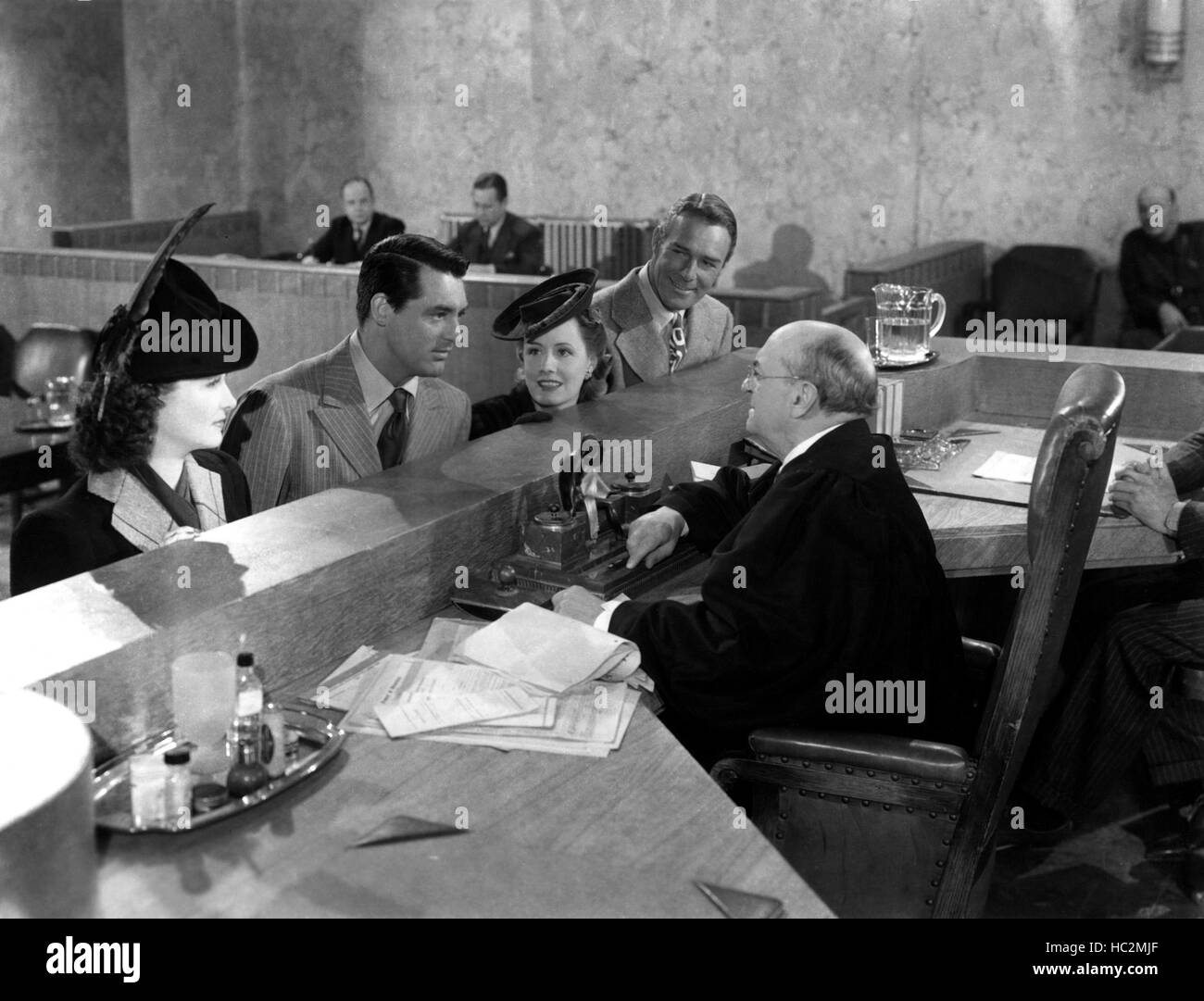 MY FAVORITE WIFE, Gail Patrick, Cary Grant, Irene Dunne, Randolph Scott ...