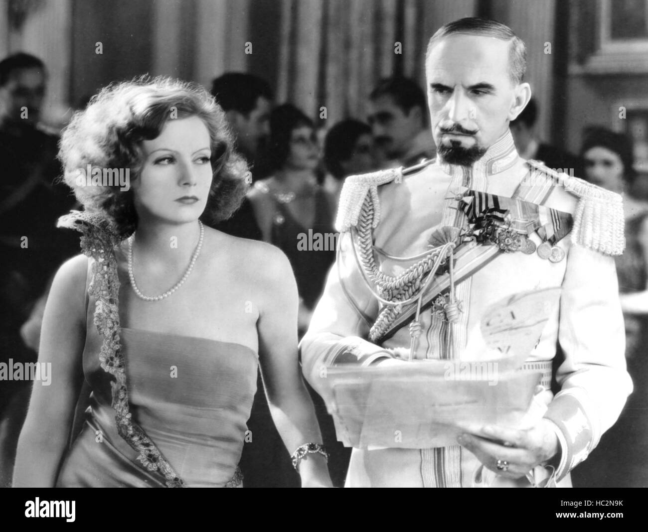 THE MYSTERIOUS LADY, Greta Garbo, Gustav von Seyffertitz, 1928 Stock ...
