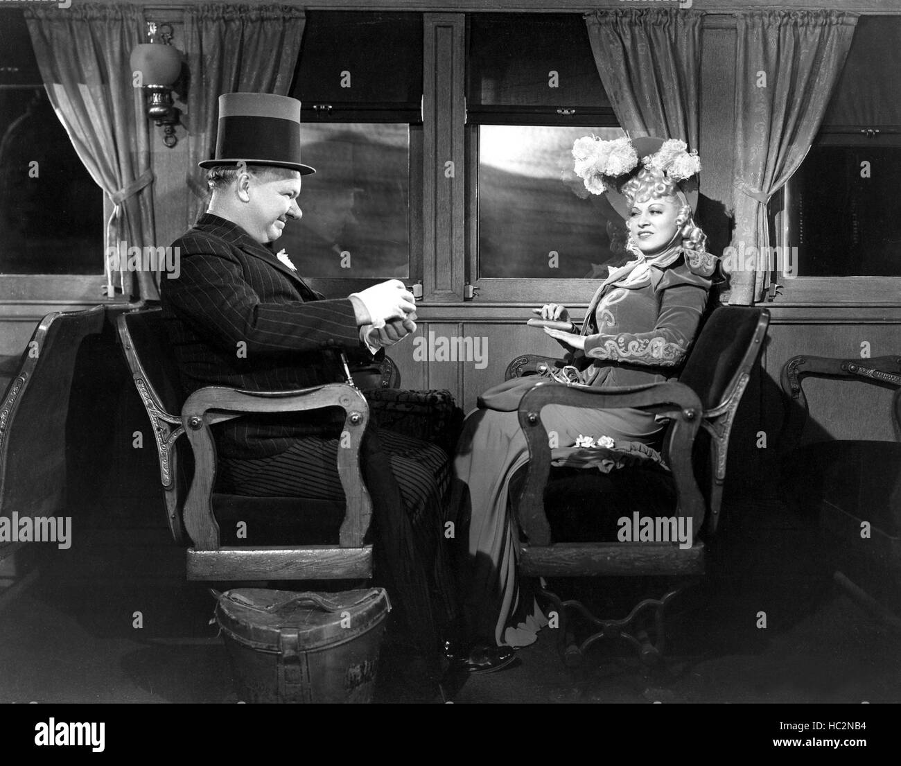 MY LITTLE CHICKADEE, W.C. Fields, Mae West, 1940 Stock Photo - Alamy