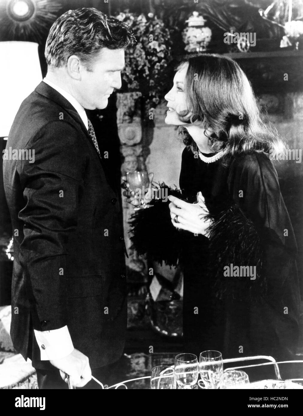 MY LOVER MY SON, from left, Donald Houston, Romy Schneider, 1970 Stock ...