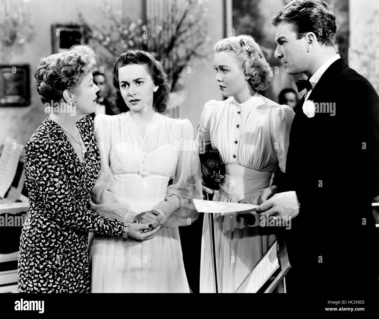 MY LOVE CAME BACK, from left: Spring Byington, Olivia De Havilland ...