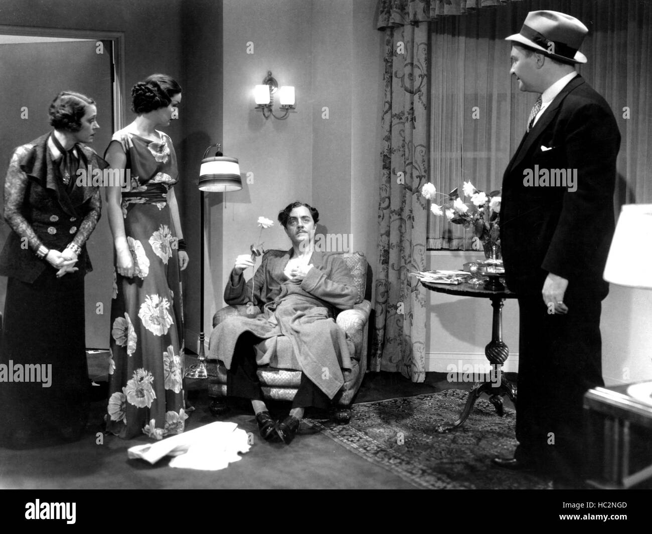 MY MAN GODFREY, Alice Brady, Gail Patrick, William Powell, James Flavin ...