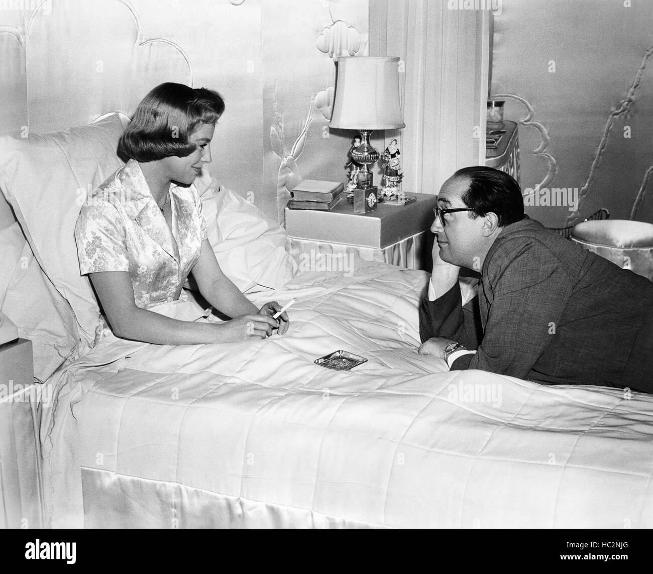 MY MAN GODFREY, from left, June Allyson, director Henry Koster, 1957 ...