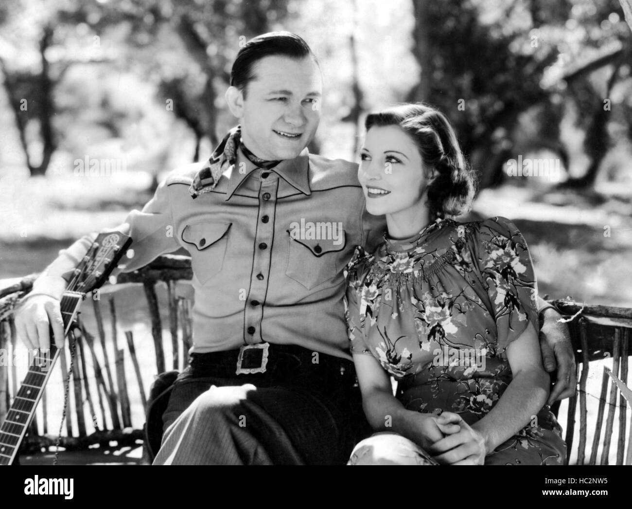 THE MYSTERY OF THE HOODED HORSEMEN, Tex Ritter, Iris Meredith, 1937 ...
