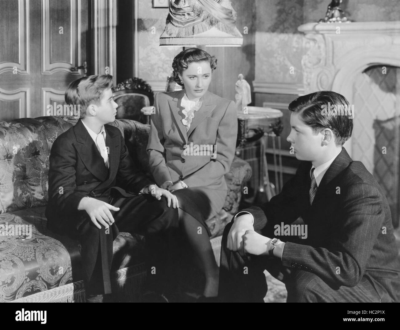 MY REPUTATION, from left: Scotty Beckett, Barbara Stanwyck, Bobby ...