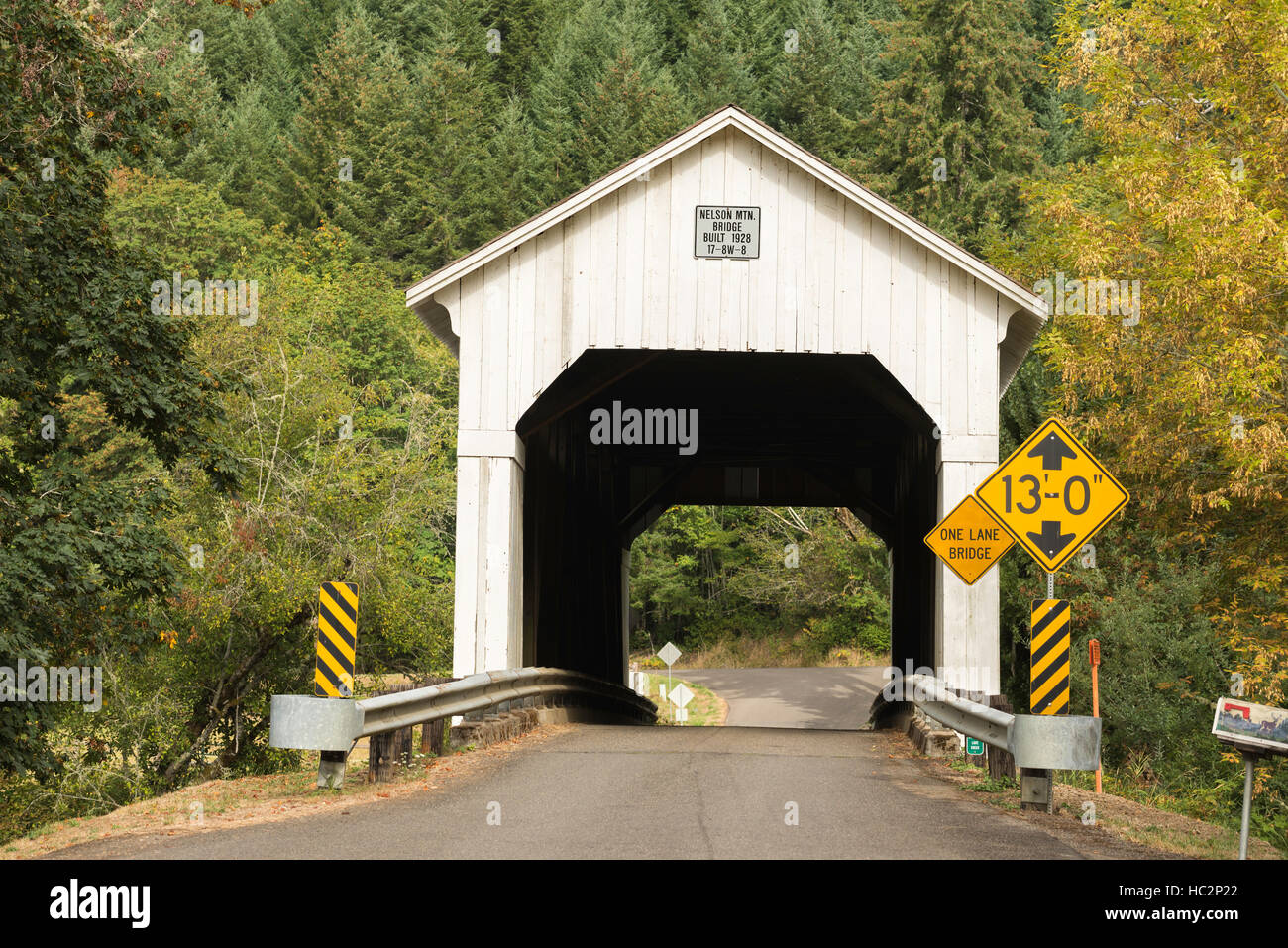 Nelson mountain bridge in rural hi-res stock photography and images - Alamy