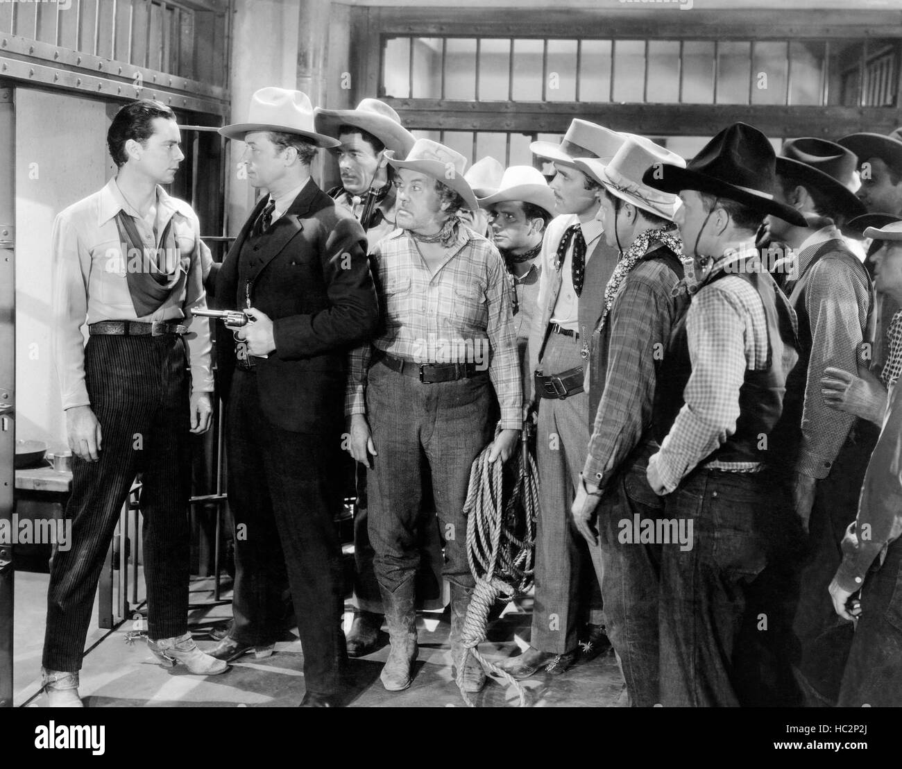 THE MYSTERIOUS RIDER, first, second, third and fourth from left ...