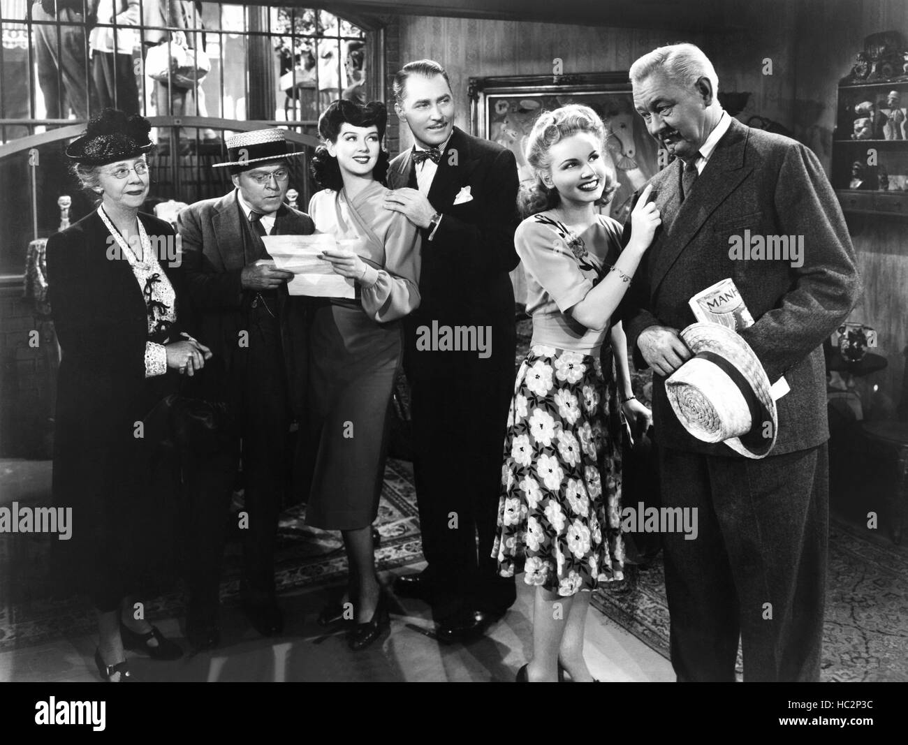 MY SISTER EILEEN, from left: Elizabeth Patterson, Grant Mitchell ...