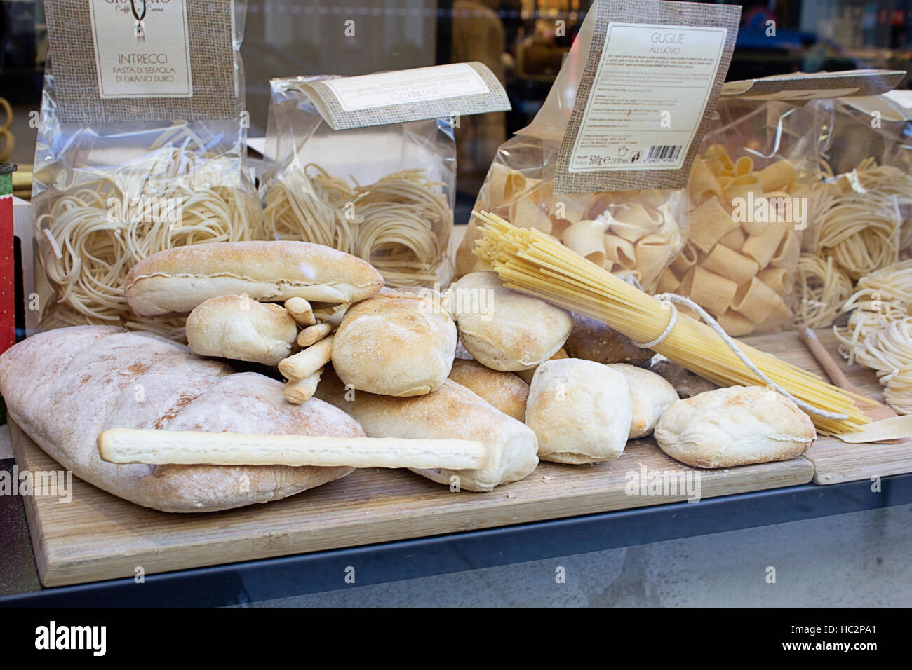 Pasta window shopping with delicious homemade cakes and cookies ...