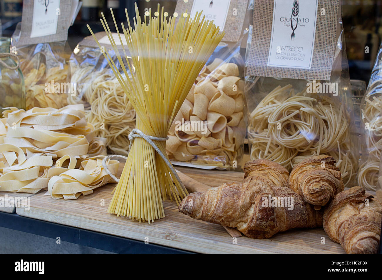 Pasta window shopping with delicious homemade cakes and cookies ...