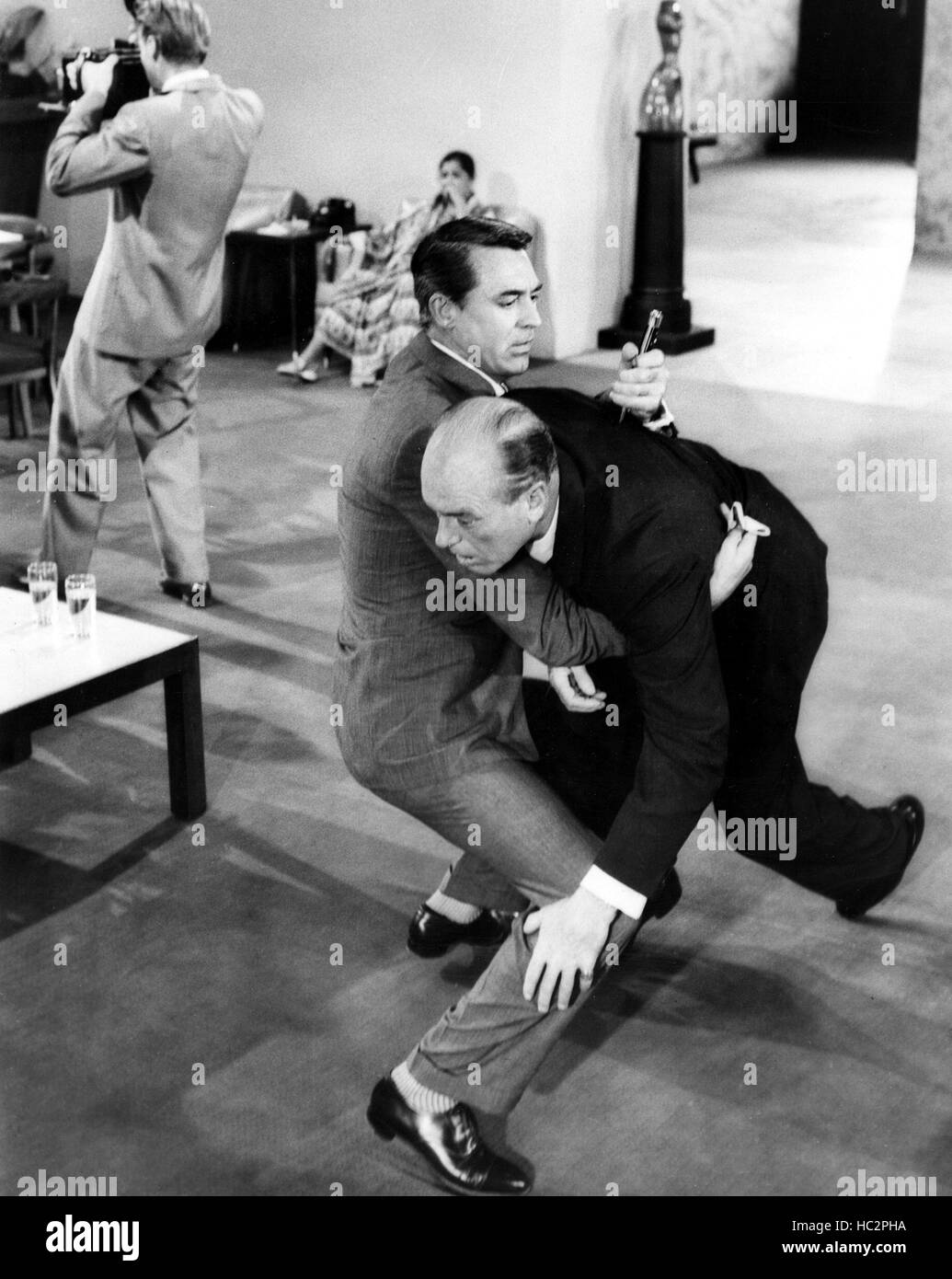NORTH BY NORTHWEST, Cary Grant, Philip Ober, 1959 Stock Photo - Alamy