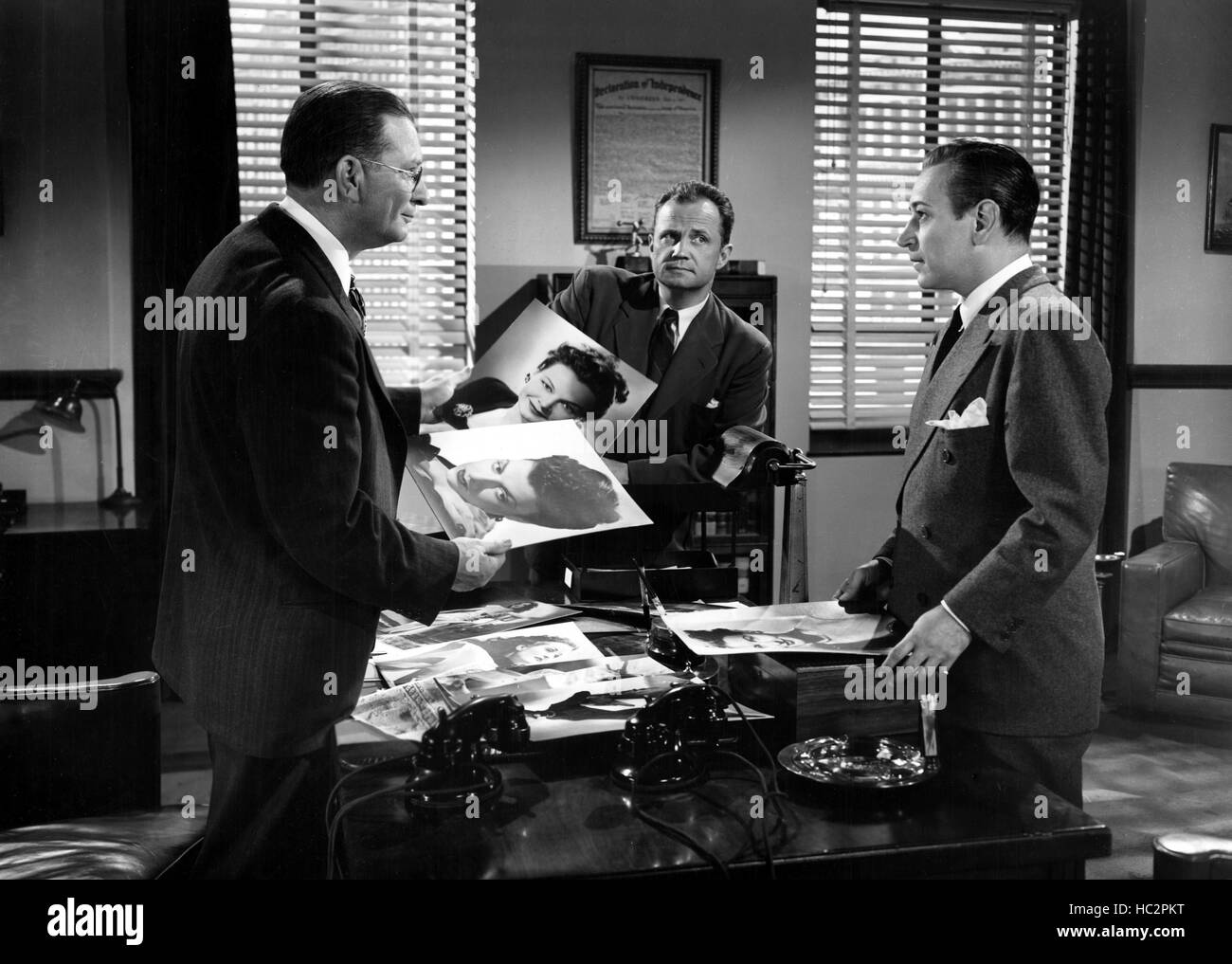 NOCTURNE, Bern Hoffman, George Raft, Walter Sande, 1946 Stock Photo - Alamy