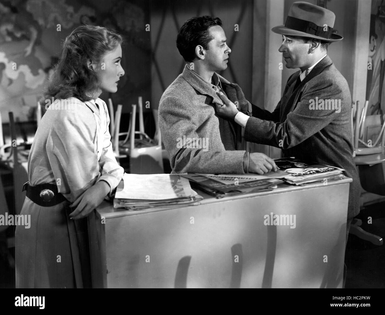 NOCTURNE, Virginia Huston, George Raft, 1946 Stock Photo - Alamy
