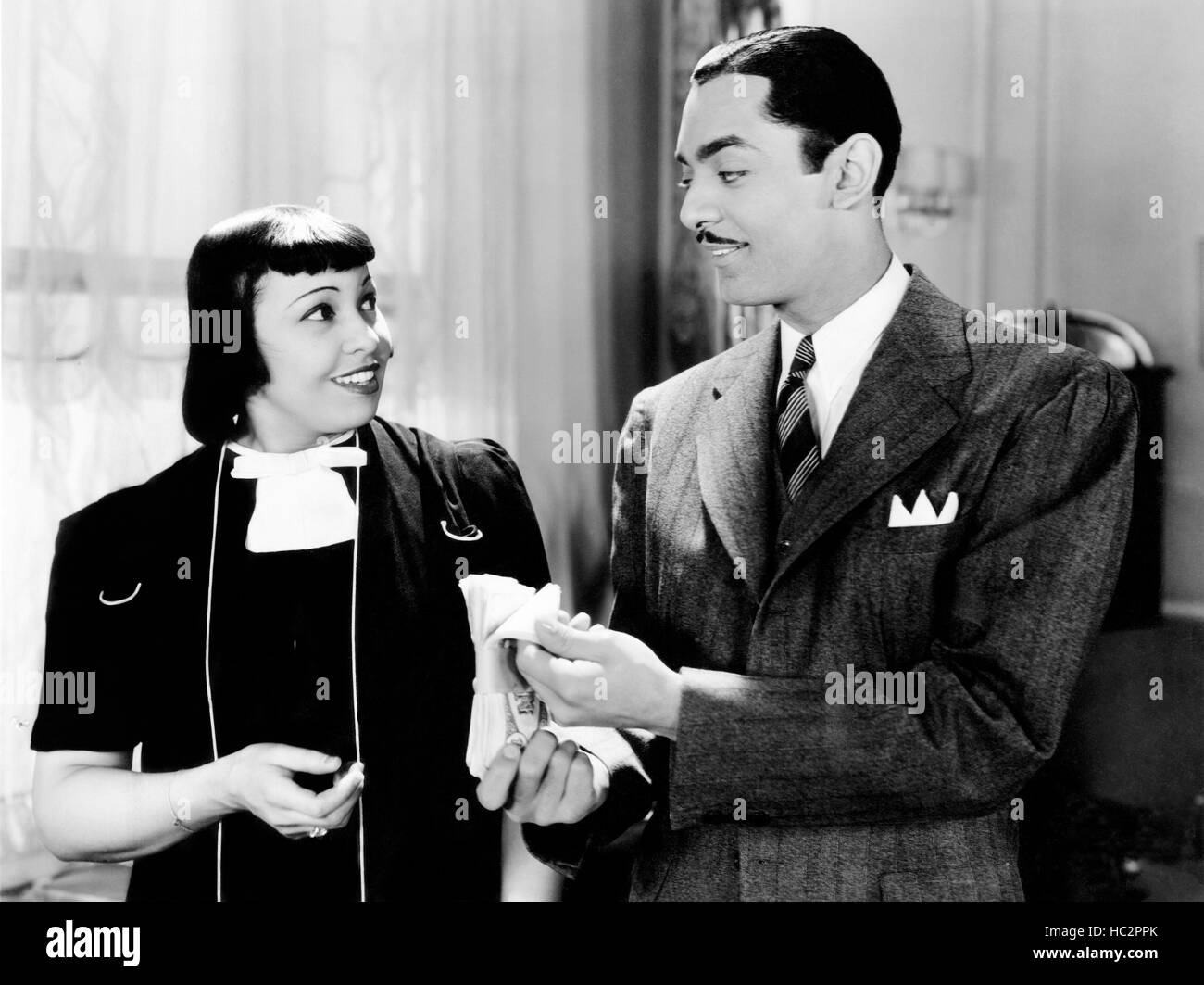 THE NOTORIOUS ELINOR LEE, from left, Edna Mae Harris, Carman Newsome ...