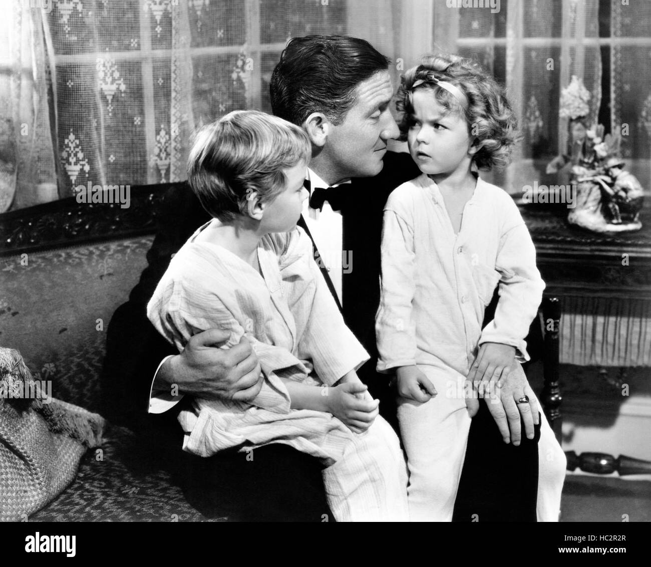 NOW I'LL TELL, from left: Ronnie Cosby, Spencer Tracy, Shirley Temple ...