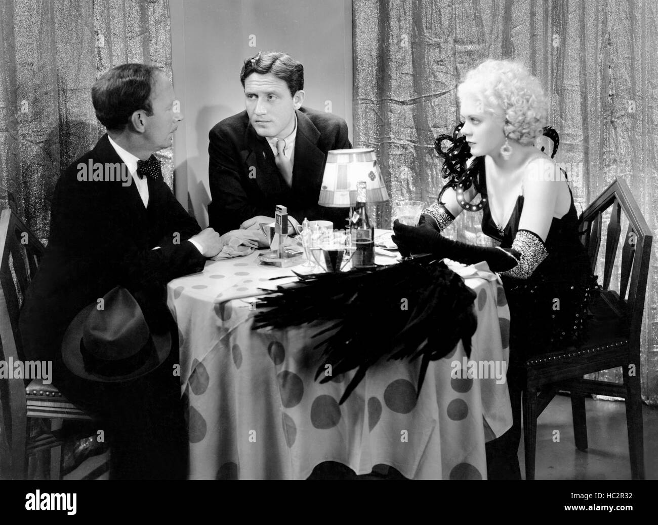 NOW I'LL TELL, from left: Hobart Cavanaugh, Spencer Tracy, Alice Faye ...