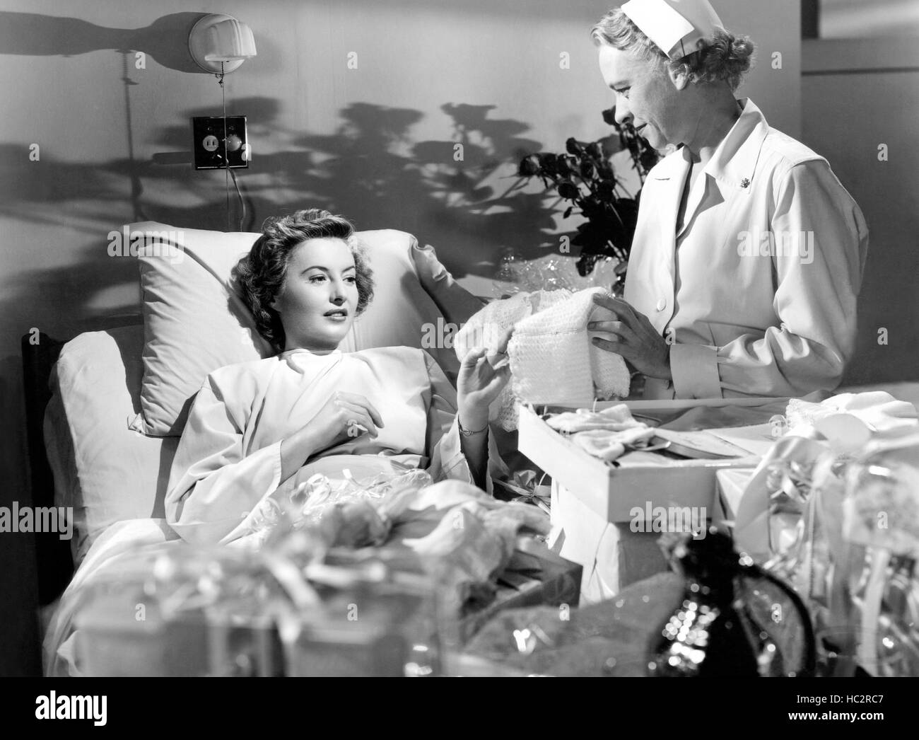 NO MAN OF HER OWN, from left: Barbara Stanwyck, Georgia Backus, 1950 ...