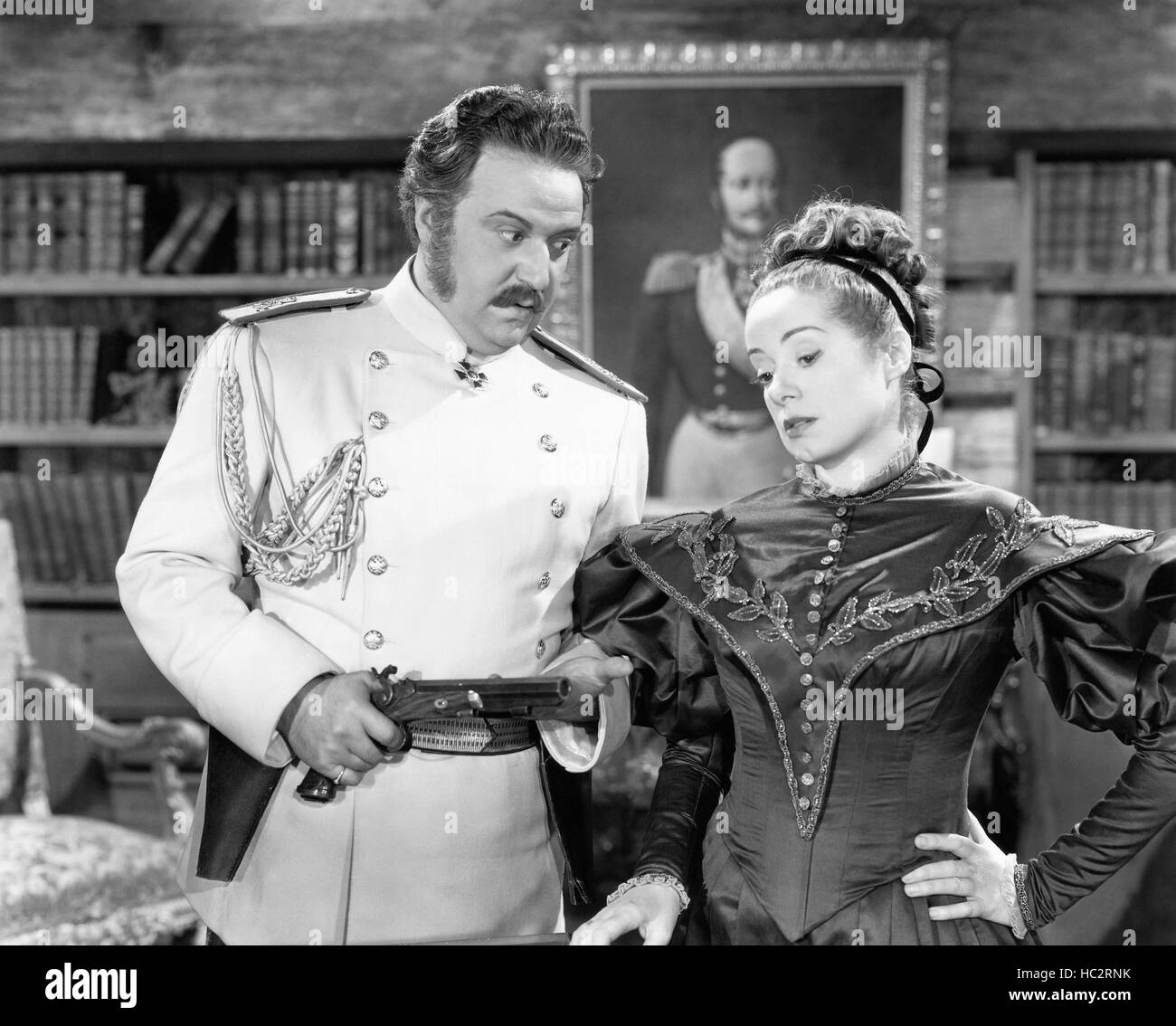 NORTHWEST OUTPOST, from left, Hugo Haas, Elsa Lanchester, 1947 Stock ...