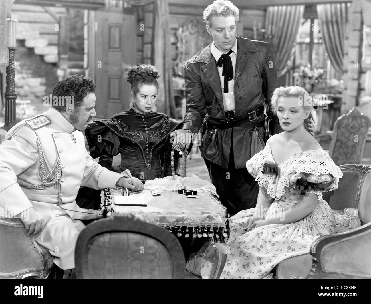 NORTHWEST OUTPOST, from left, Hugo Haas, Elsa Lanchester, Nelson Eddy ...