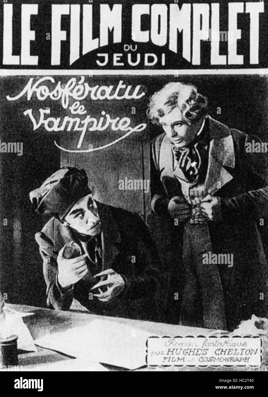NOSFERATU, Max Schreck, Gustav von Wangenheim, 1922 Stock Photo - Alamy