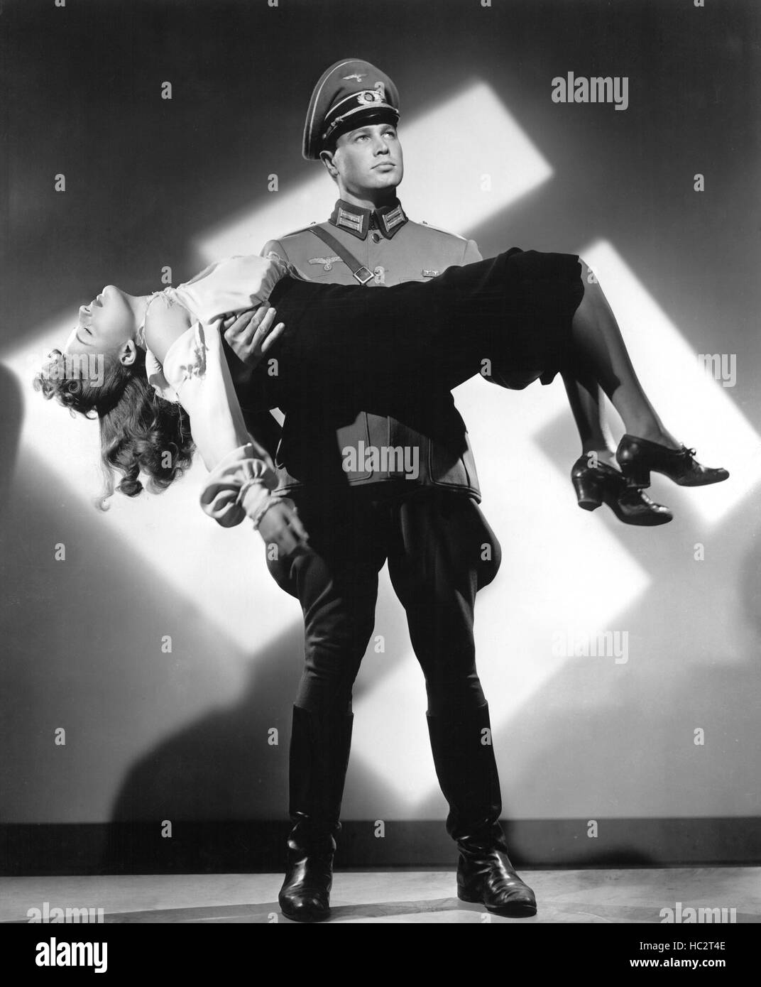 NONE SHALL ESCAPE, Dorothy Morris, Richard Crane, 1944 Stock Photo - Alamy