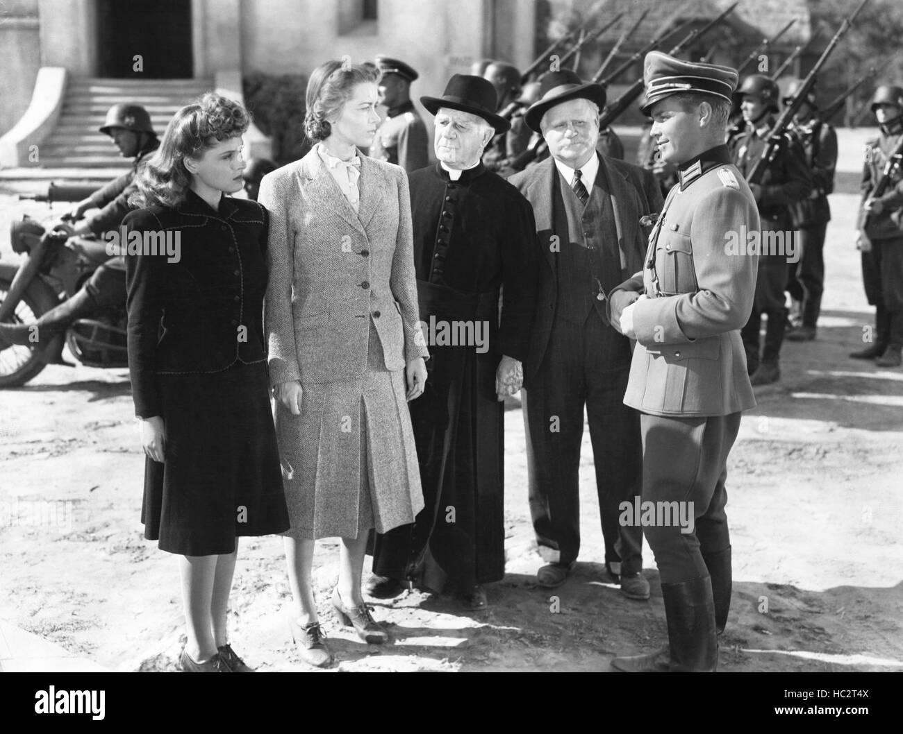 NONE SHALL ESCAPE, from left: Dorothy Morris, Marsha Hunt, Henry ...