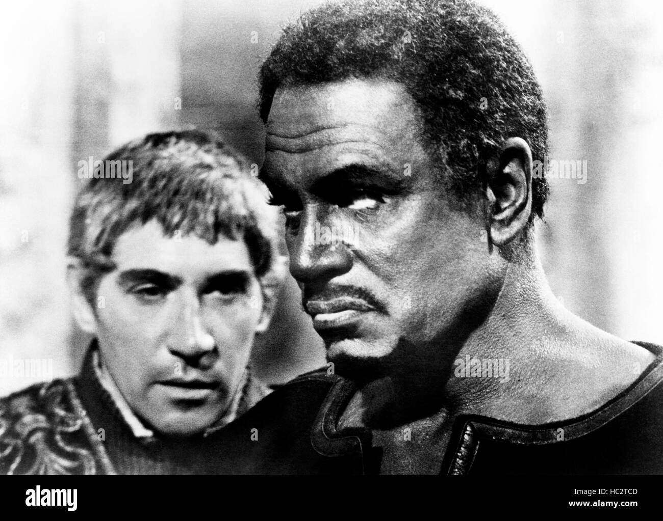 OTHELLO, from left: Frank Finlay, Laurence Olivier, 1965 Stock Photo ...