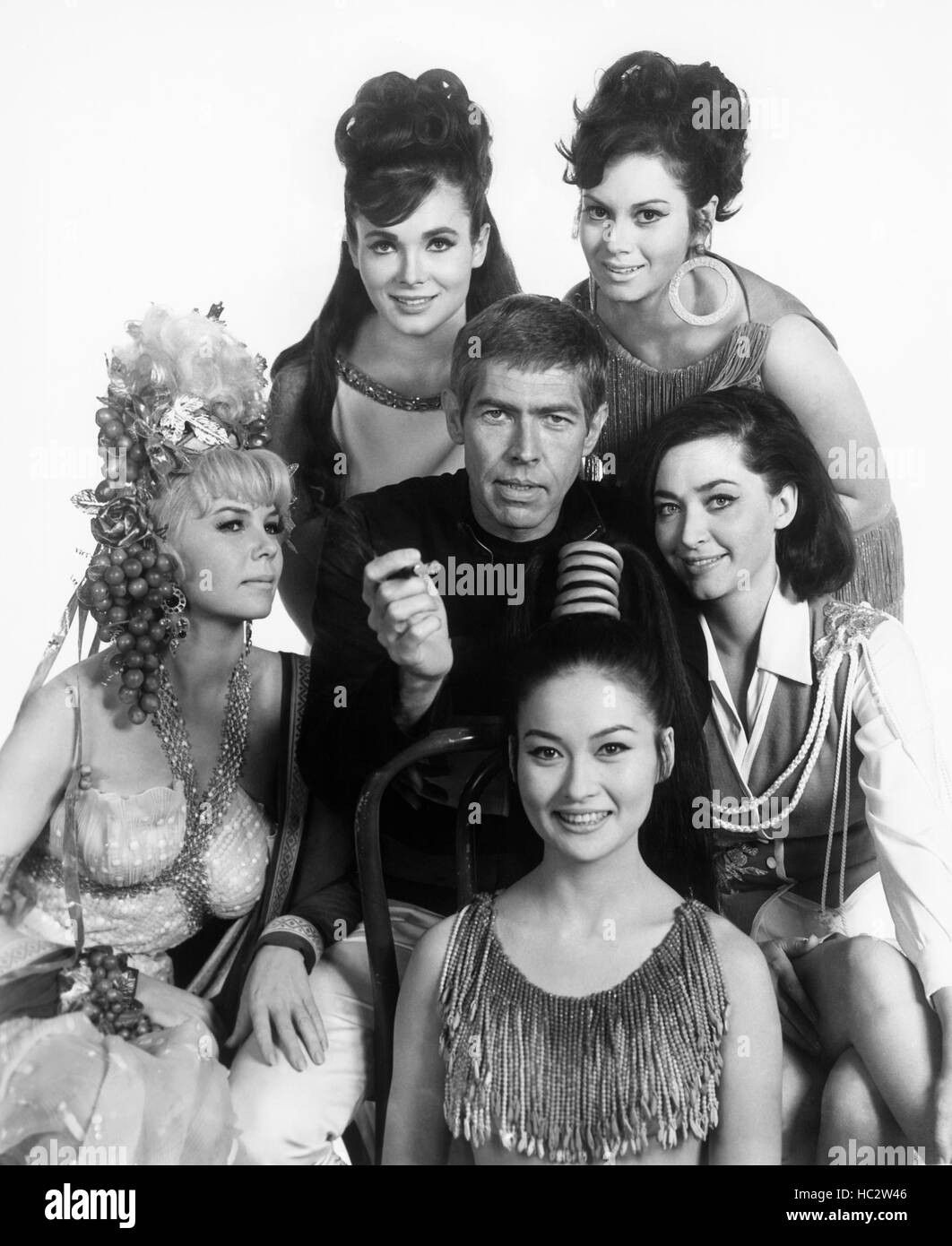 OUR MAN FLINT, (top row): Gila Golan, Gianna Serra, (middle): Sigrid ...