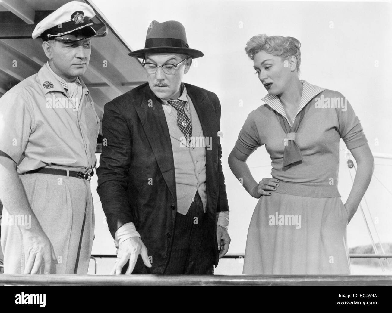 OUR MISS BROOKS, Don Porter, Gale Gordon, Eve Arden, 1956 Stock Photo ...